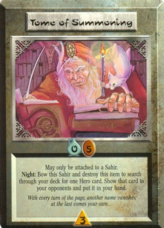 Tome of Summoning/card | L5r: Legend of the Five Rings Wiki | Fandom