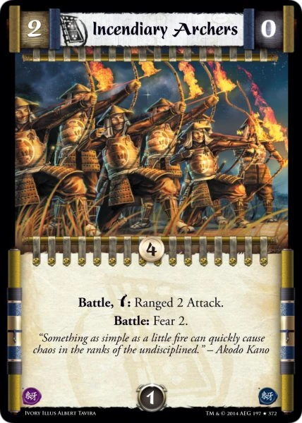 Incendiary Archers/card | L5r: Legend of the Five Rings Wiki | Fandom
