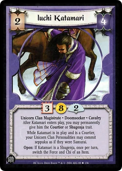 Iuchi Katamari/card | L5r: Legend of the Five Rings Wiki | Fandom