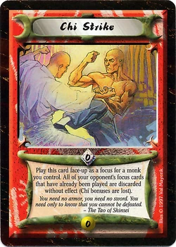 Chi Strike/card | L5r: Legend of the Five Rings Wiki | Fandom