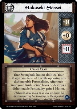 Hakuseki Sensei/card | L5r: Legend of the Five Rings Wiki | Fandom