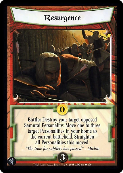 Resurgence/card | L5r: Legend of the Five Rings Wiki | Fandom