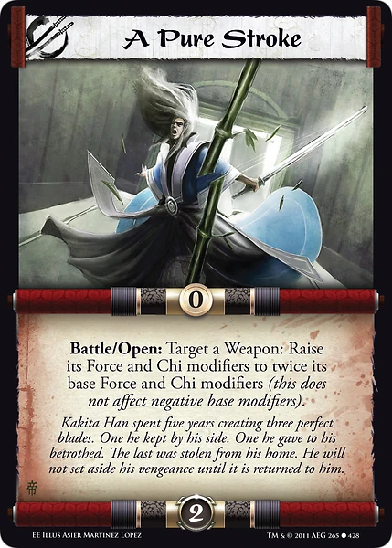 A Pure Stroke/card2 | L5r: Legend of the Five Rings Wiki | Fandom