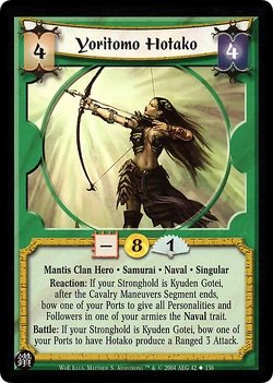 Yoritomo Hotako/card | L5r: Legend of the Five Rings Wiki | Fandom