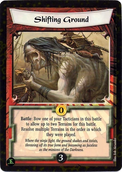 Shifting Ground/card | L5r: Legend of the Five Rings Wiki | Fandom