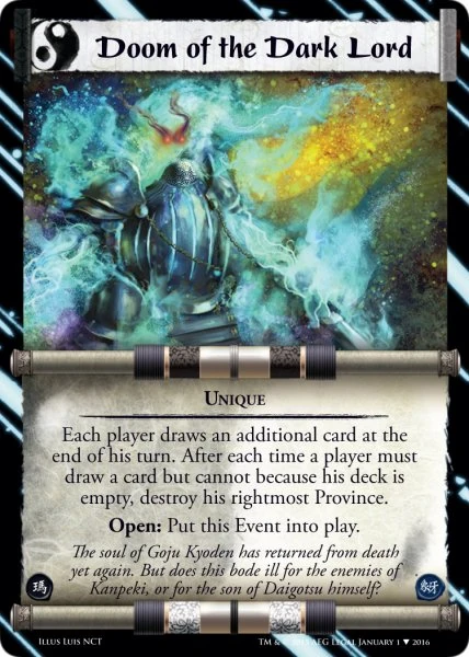 Doom of the Dark Lord/card3 | L5r: Legend of the Five Rings Wiki | Fandom