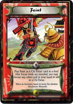 Feint/card | L5r: Legend of the Five Rings Wiki | Fandom