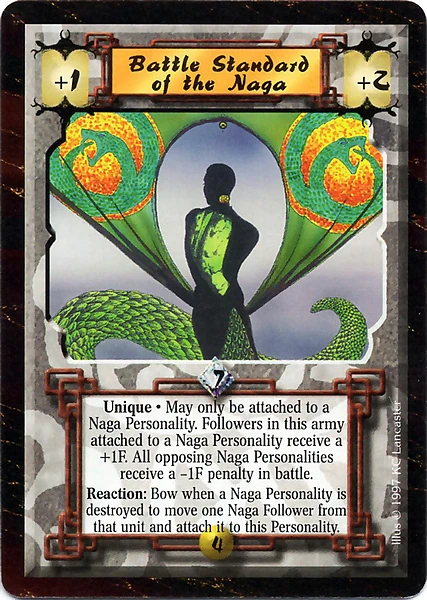 Battle Standard of the Naga/card | L5r: Legend of the Five Rings Wiki ...