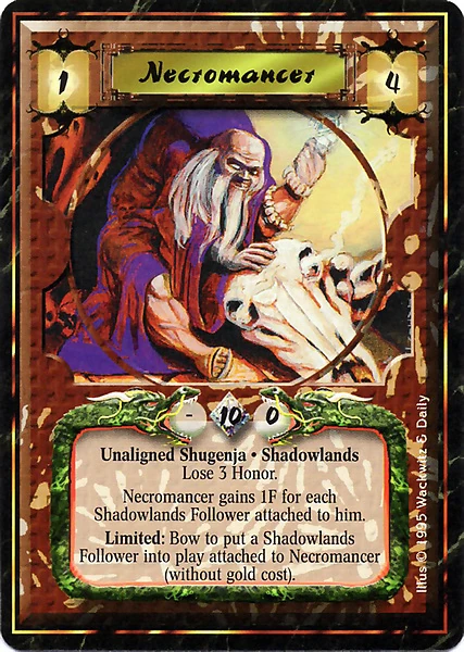 Necromancer/card | L5r: Legend of the Five Rings Wiki | Fandom