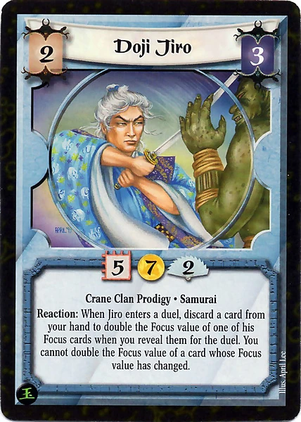 Doji Jiro/card | L5r: Legend of the Five Rings Wiki | Fandom