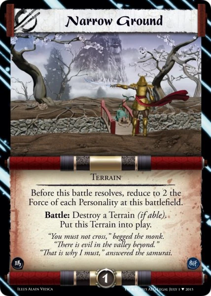 Narrow Ground/card3 | L5r: Legend of the Five Rings Wiki | Fandom