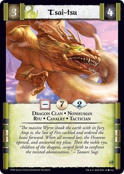 Tsai-tsu/card | L5r: Legend of the Five Rings Wiki | Fandom