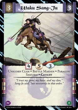 Utaku Sang-Ju/card | L5r: Legend of the Five Rings Wiki | Fandom