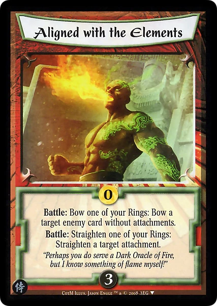 Aligned with the Elements/card | L5r: Legend of the Five Rings Wiki ...