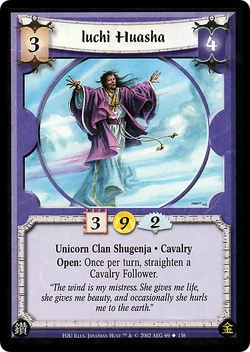 Iuchi Huasha/card | L5r: Legend of the Five Rings Wiki | Fandom