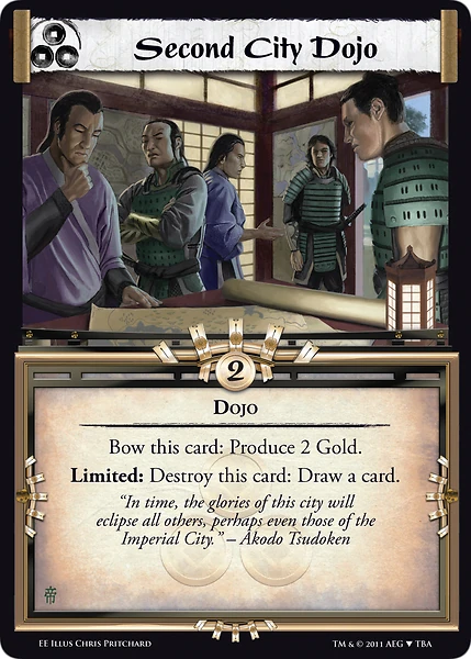 Second City Dojo/card | L5r: Legend of the Five Rings Wiki | Fandom