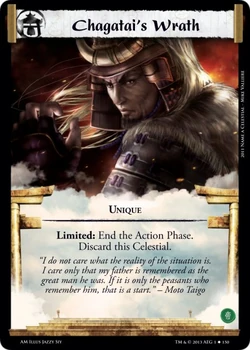Chagatai's Wrath/card | L5r: Legend of the Five Rings Wiki | Fandom