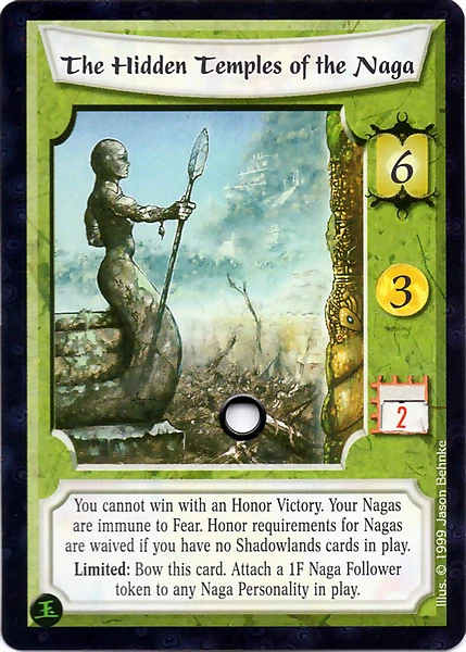 The Hidden Temples of the Naga/card4 | L5r: Legend of the Five Rings ...