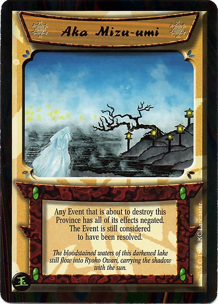 Aka Mizu-umi/card | L5r: Legend of the Five Rings Wiki | Fandom