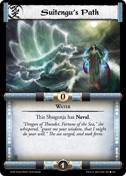 Suitengu's Path/card | L5r: Legend of the Five Rings Wiki | Fandom