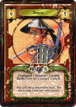 Dairya/card | L5r: Legend of the Five Rings Wiki | Fandom