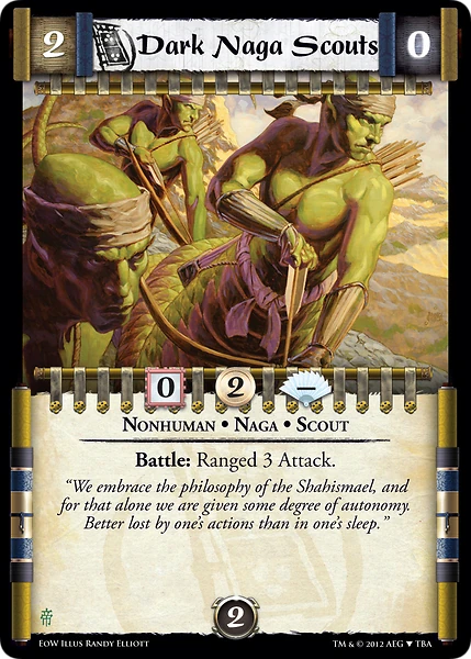 Dark Naga Scouts/card | L5r: Legend of the Five Rings Wiki | Fandom