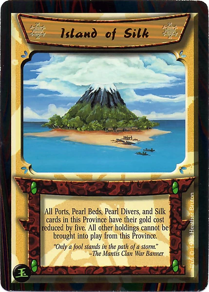 Island of Silk/card | L5r: Legend of the Five Rings Wiki | Fandom