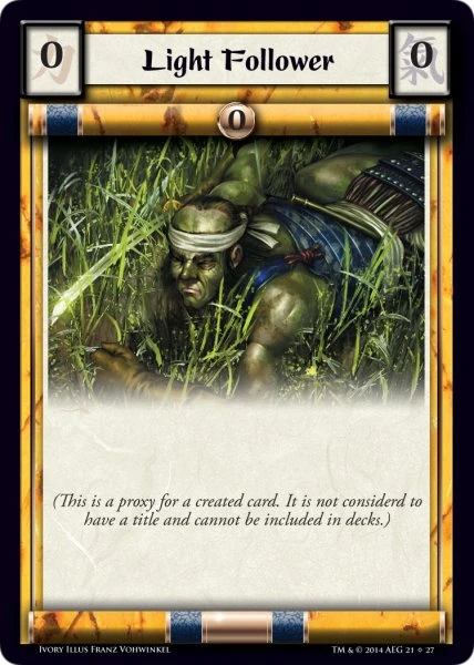 Light Follower/card | L5r: Legend of the Five Rings Wiki | Fandom