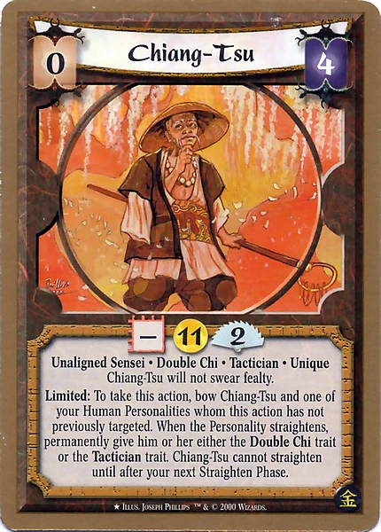 Chiang-Tsu/card | L5r: Legend of the Five Rings Wiki | Fandom