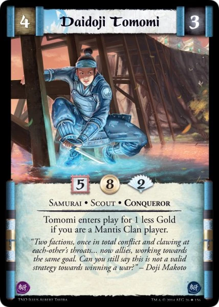 Daidoji Tomomi/card | L5r: Legend of the Five Rings Wiki | Fandom