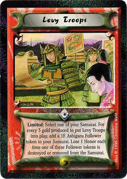 Levy Troops/card | L5r: Legend of the Five Rings Wiki | Fandom