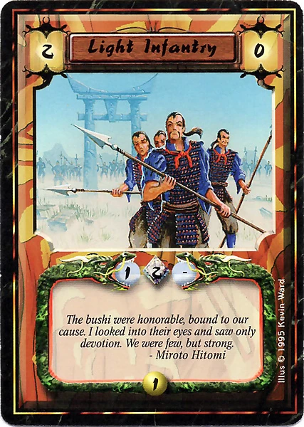 Light Infantry/card | L5r: Legend of the Five Rings Wiki | Fandom