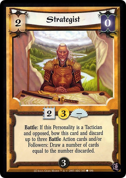 Strategist/card | L5r: Legend of the Five Rings Wiki | Fandom