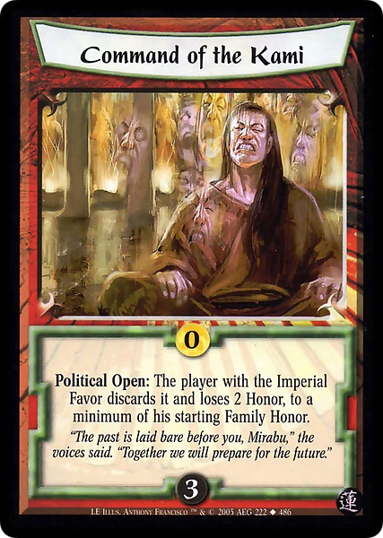 Command of the Kami/card2 | L5r: Legend of the Five Rings Wiki | Fandom