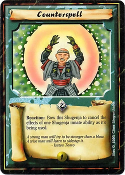 Counterspell/card | L5r: Legend of the Five Rings Wiki | Fandom