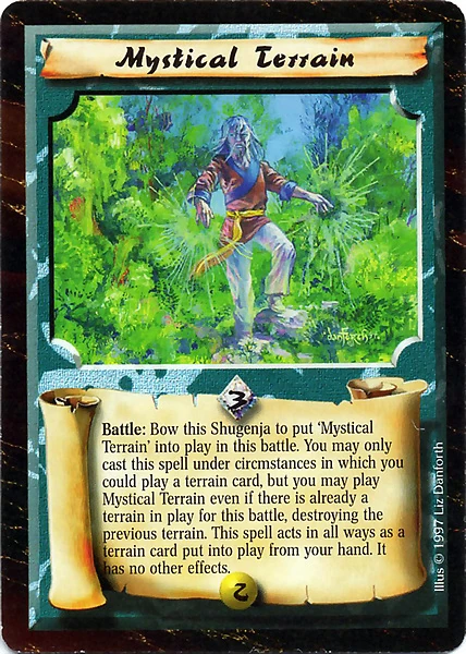 Mystical Terrain/card | L5r: Legend of the Five Rings Wiki | Fandom
