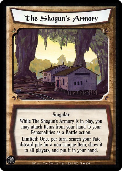 The Shogun's Armory/card | L5r: Legend of the Five Rings Wiki | Fandom