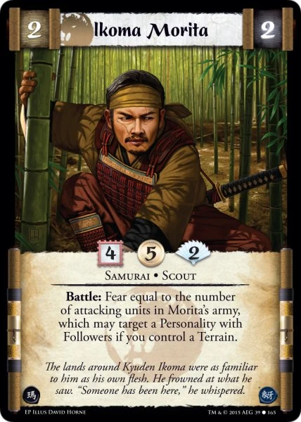 Ikoma Morita/card | L5r: Legend of the Five Rings Wiki | Fandom