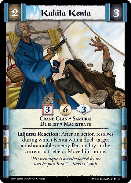 Kakita Kentacard L5r Legend Of The Five Rings Wiki Fandom
