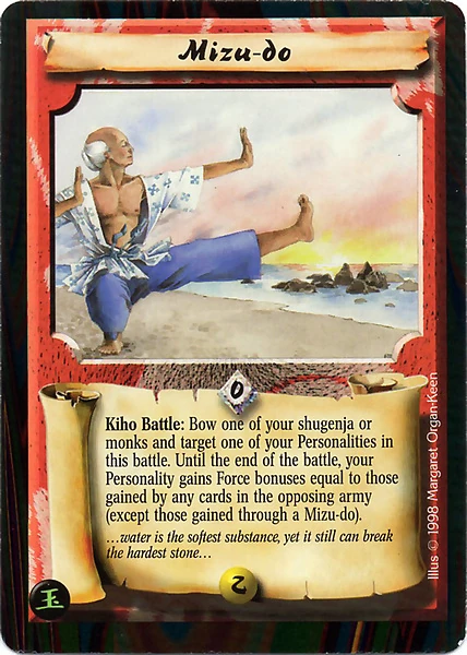 Mizu-do/card | L5r: Legend of the Five Rings Wiki | Fandom