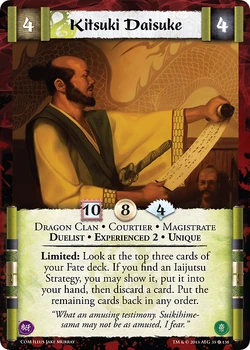Kitsuki Daisuke Exp2/card | L5r: Legend of the Five Rings Wiki | Fandom