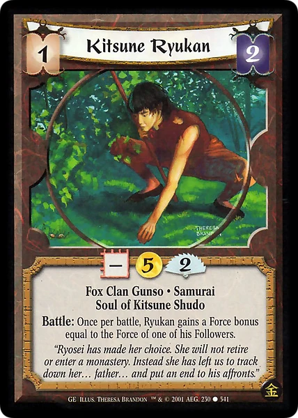 Kitsune Ryukan/card | L5r: Legend of the Five Rings Wiki | Fandom