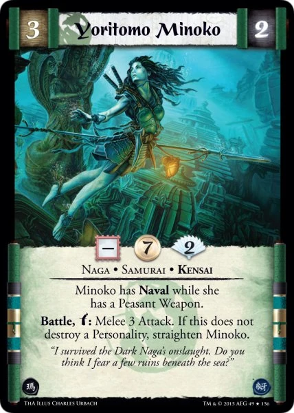Yoritomo Minoko/card | L5r: Legend of the Five Rings Wiki | Fandom