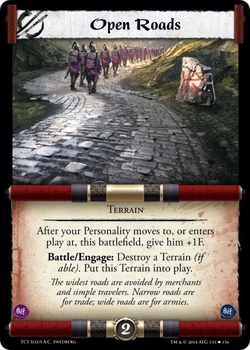 Open Roads/card | L5r: Legend of the Five Rings Wiki | Fandom