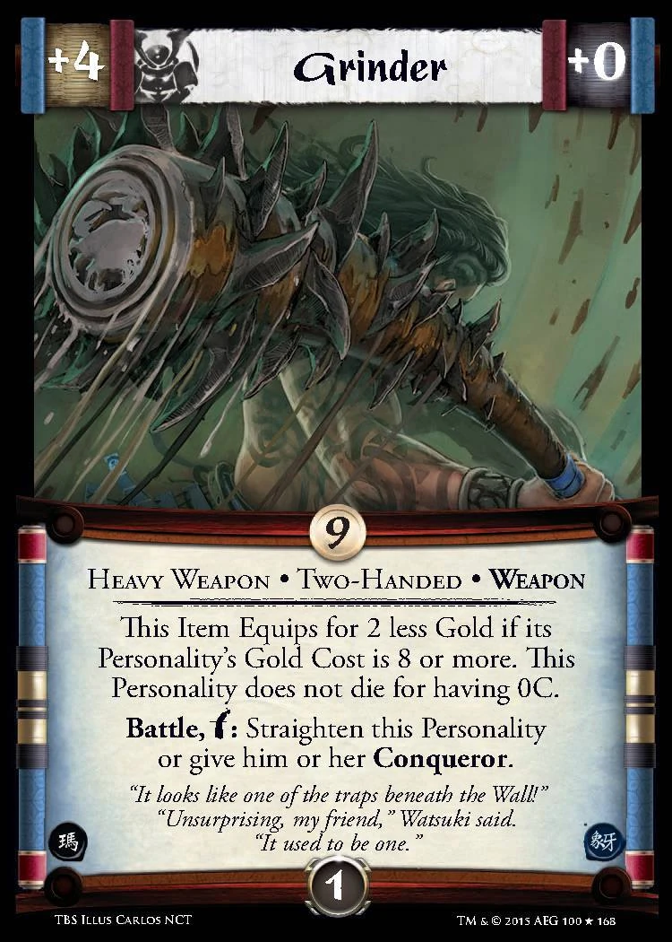 Grinder/card | L5r: Legend of the Five Rings Wiki | Fandom