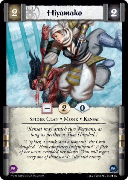 Hiyamako/card | L5r: Legend of the Five Rings Wiki | Fandom