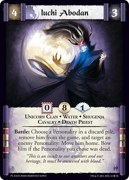 Iuchi Abodancard L5r Legend Of The Five Rings Wiki Fandom