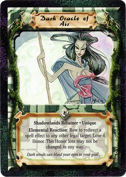Dark Oracle of Air/card | L5r: Legend of the Five Rings Wiki | Fandom