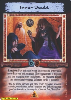 Inner Doubt/card | L5r: Legend of the Five Rings Wiki | Fandom