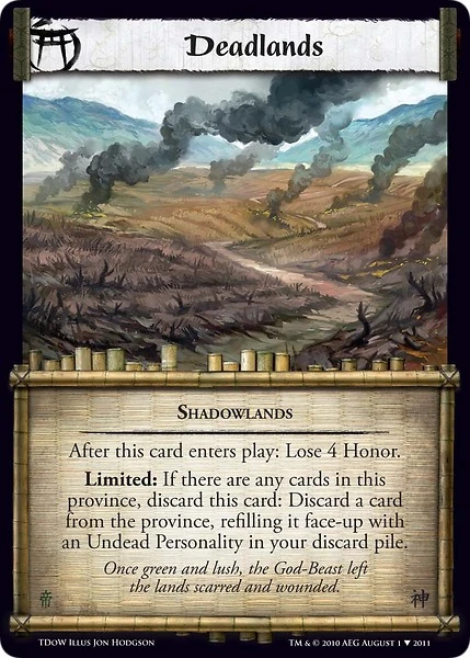 Deadlands/card | L5r: Legend of the Five Rings Wiki | Fandom